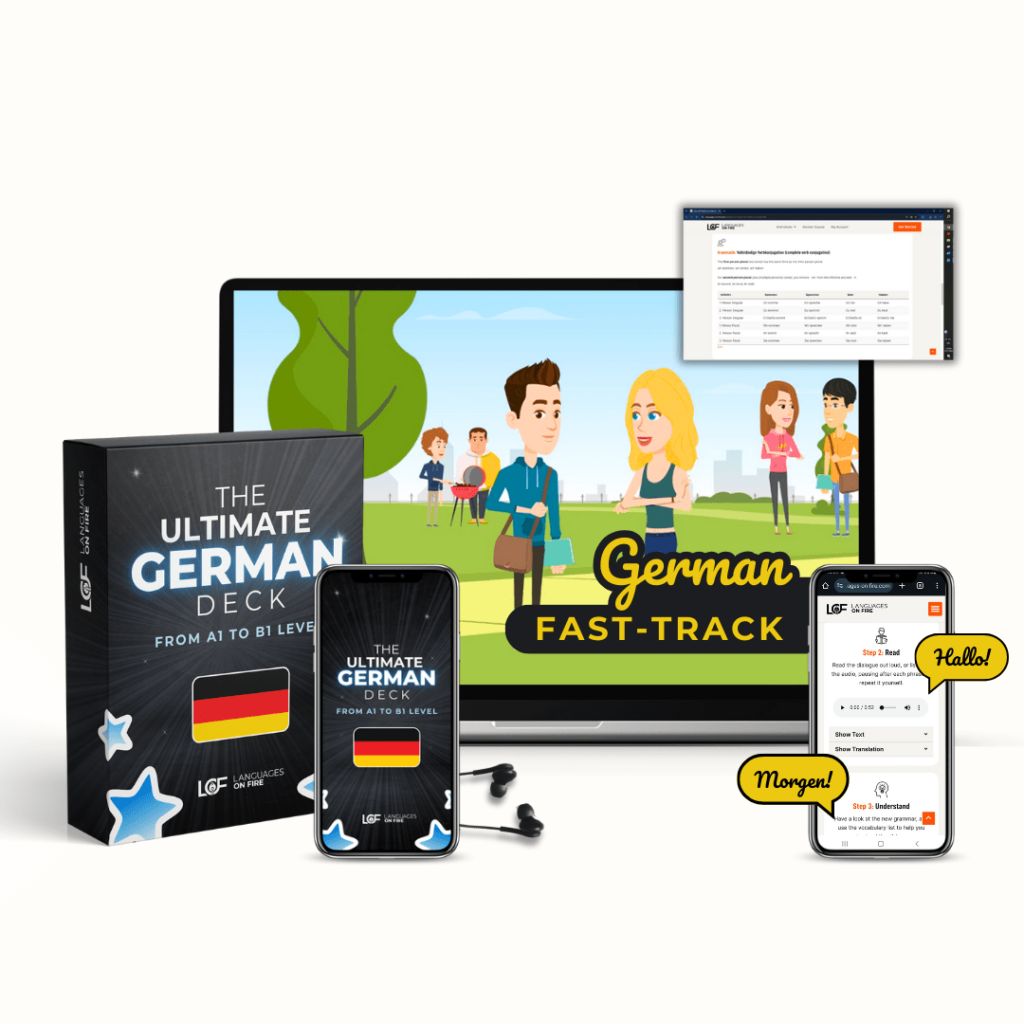 Languages on Fire German course – Get conversational in 3 months ...